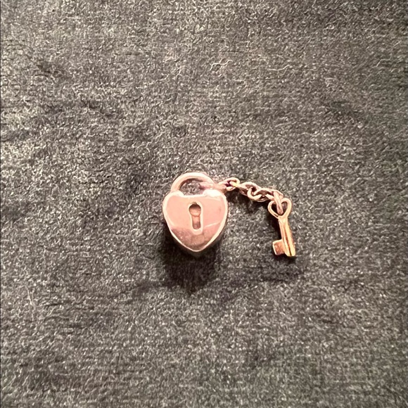 Pandora | Jewelry | Pandora Heart Lock And Key Charm | Poshmark